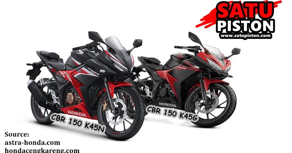Perbedaan CBR 150 K45G Dan K45N, Awas Jangan Salah Sebut! - Satupiston ...
