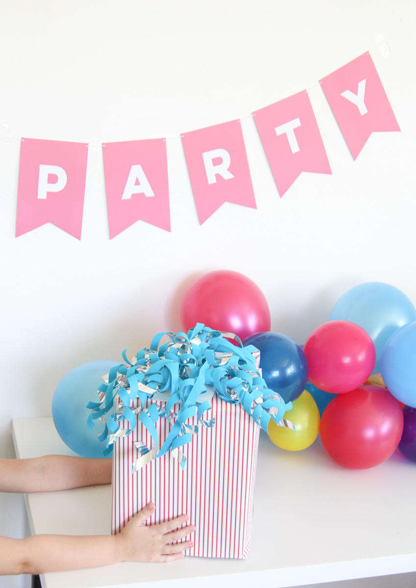 How to Plan an Easy, Colorful, Birthday Party from one store ...