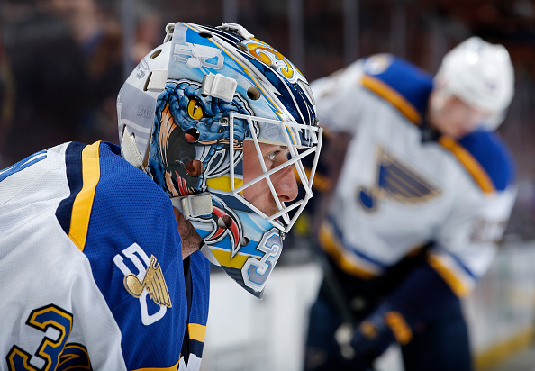 I Love Goalies!: Jake Allen 2016-17 Mask