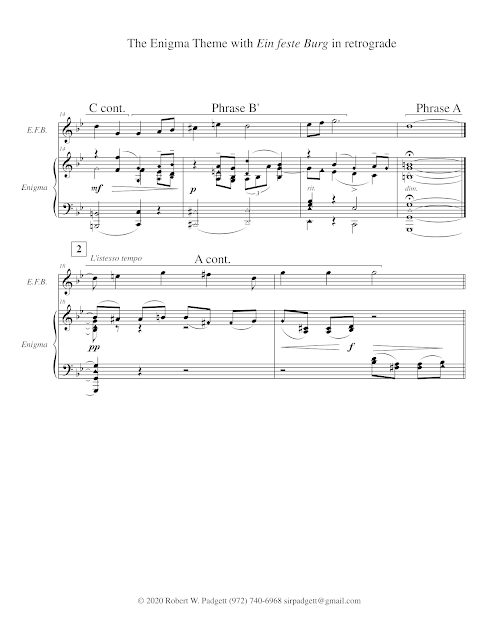 Elgar's Enigma Theme Unmasked: Decoding Elgar's Descending Sevenths ...