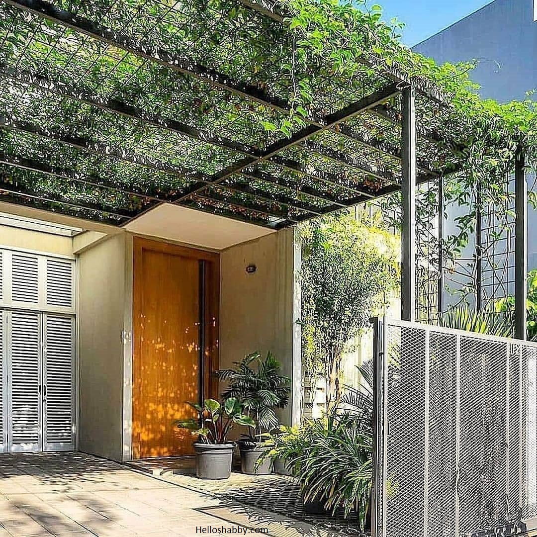 Ide Penutup Rumah yang Unik Bikin Rumah Selalu Teduh dan Sejuk ...