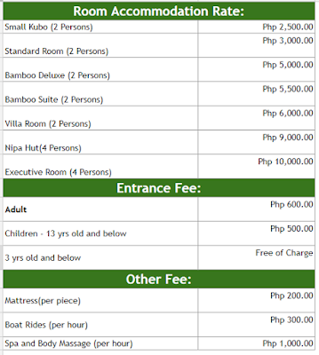 88 Hotspring Resort Rates | Best Resorts