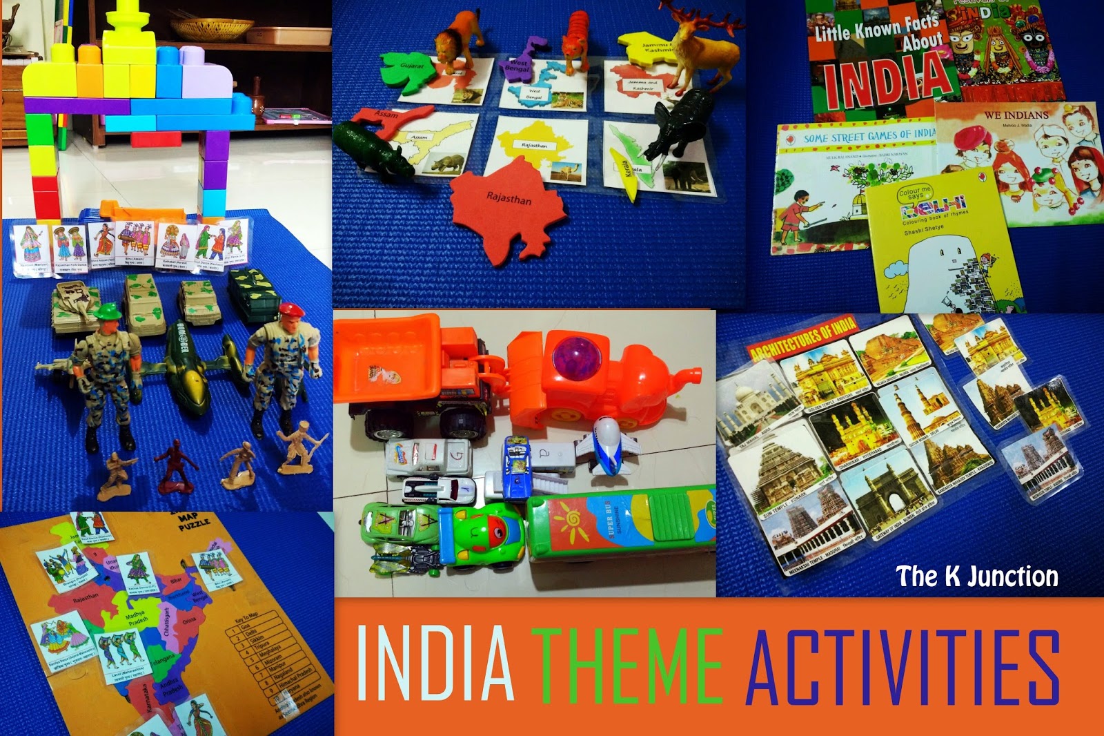 Republic Day - India Themed Hands-On Montessori Inspired Activities ...