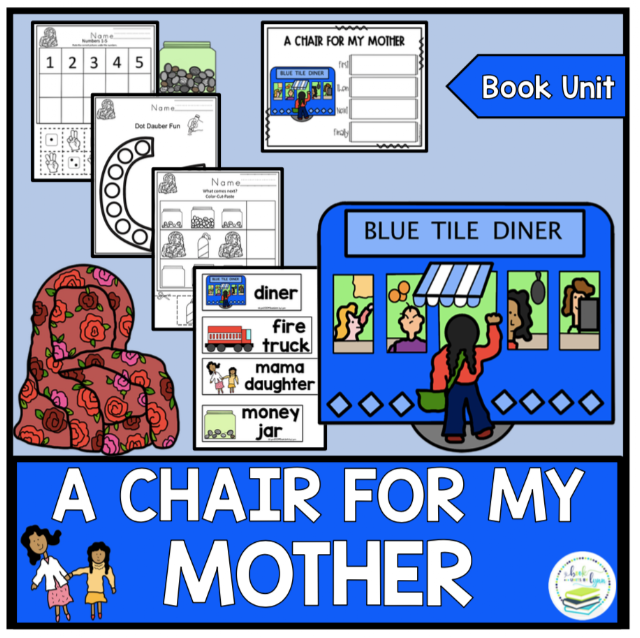 A CHAIR FOR MY MOTHER BOOK UNIT ~ Book Units by Lynn