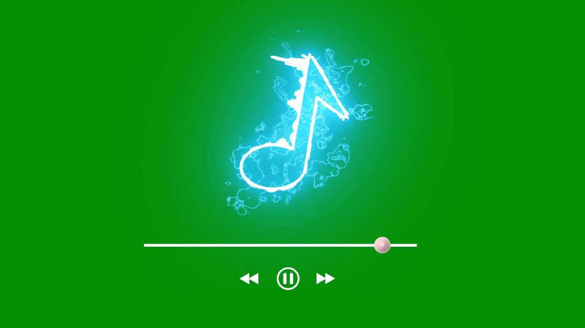 Green screen New music audio spectrum video footage | Top audio ...