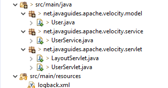 Apache Velocity Web Application Example Tutorial