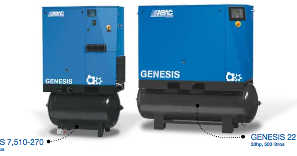 Compressor ABAC Genesis 1508-500 C55 - Óleo-Fluxo