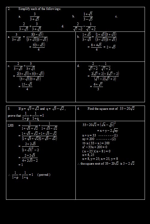 MATHEMATICS T STPM: NUMBERS and SETS