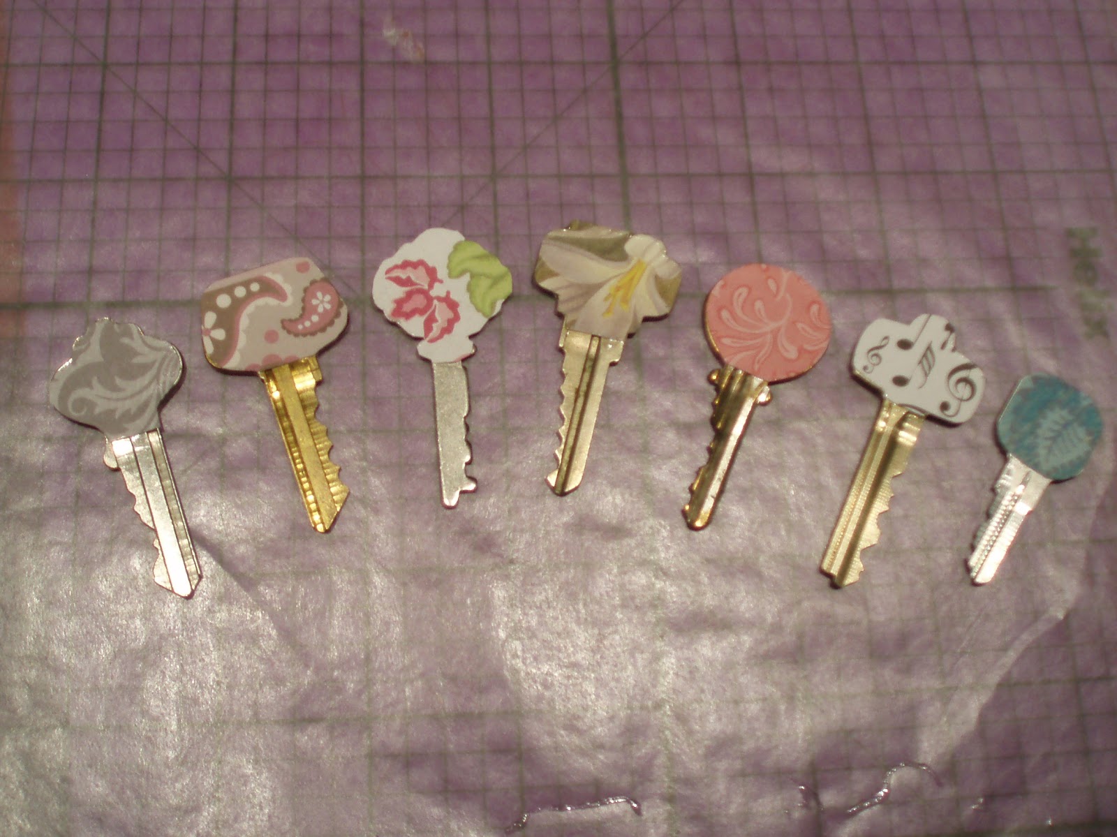 This Mom's Many Hats: Repurposed Keys