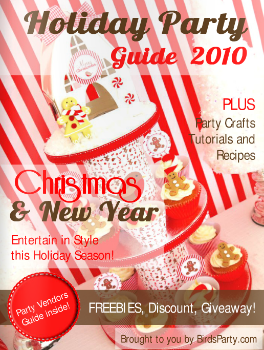 Bird's Party Magazine Holiday Issue 2010 - Party Ideas | Party ...