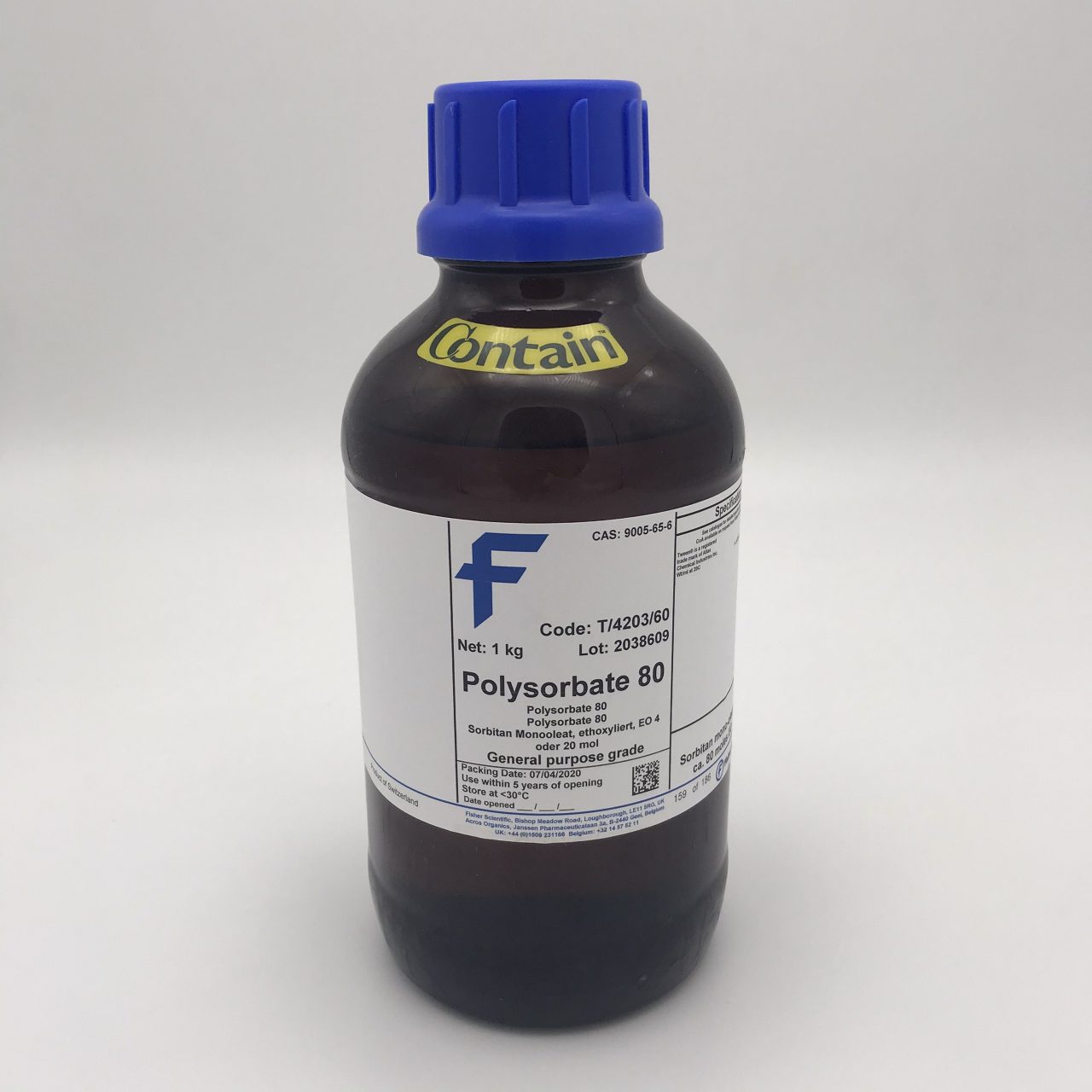 Tween 80 (AR, Fisher)