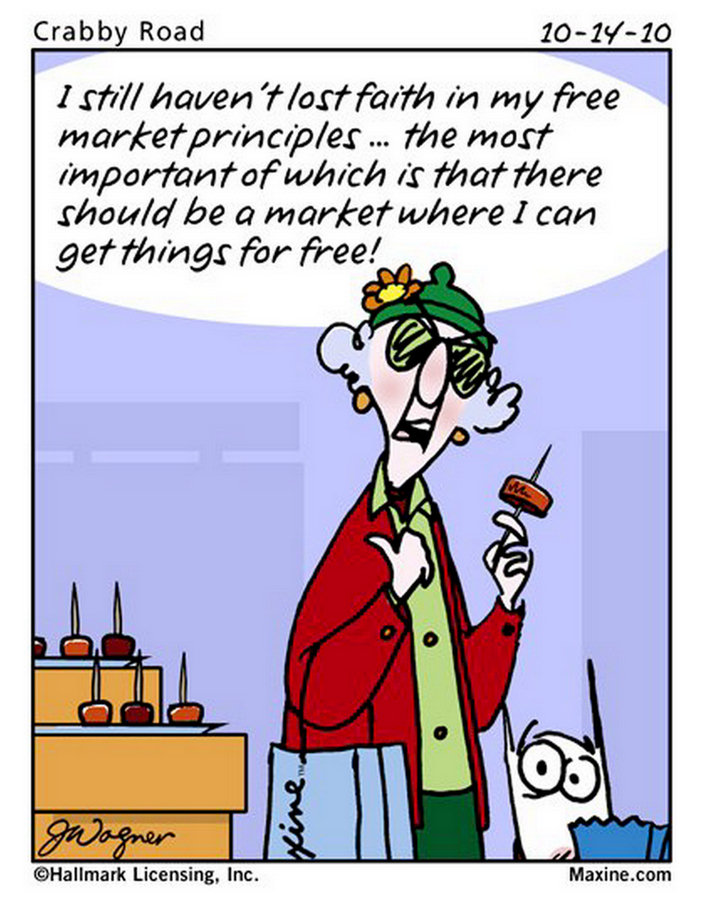 Chuck's Fun Page 2: Some mildly amusing Maxine cartoons