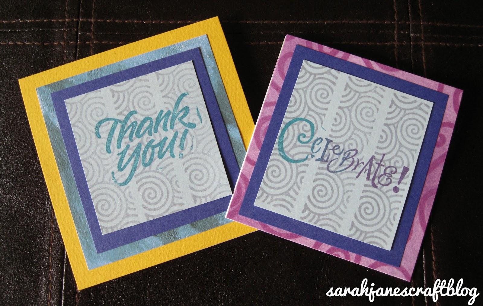 Card Making: Square Cards