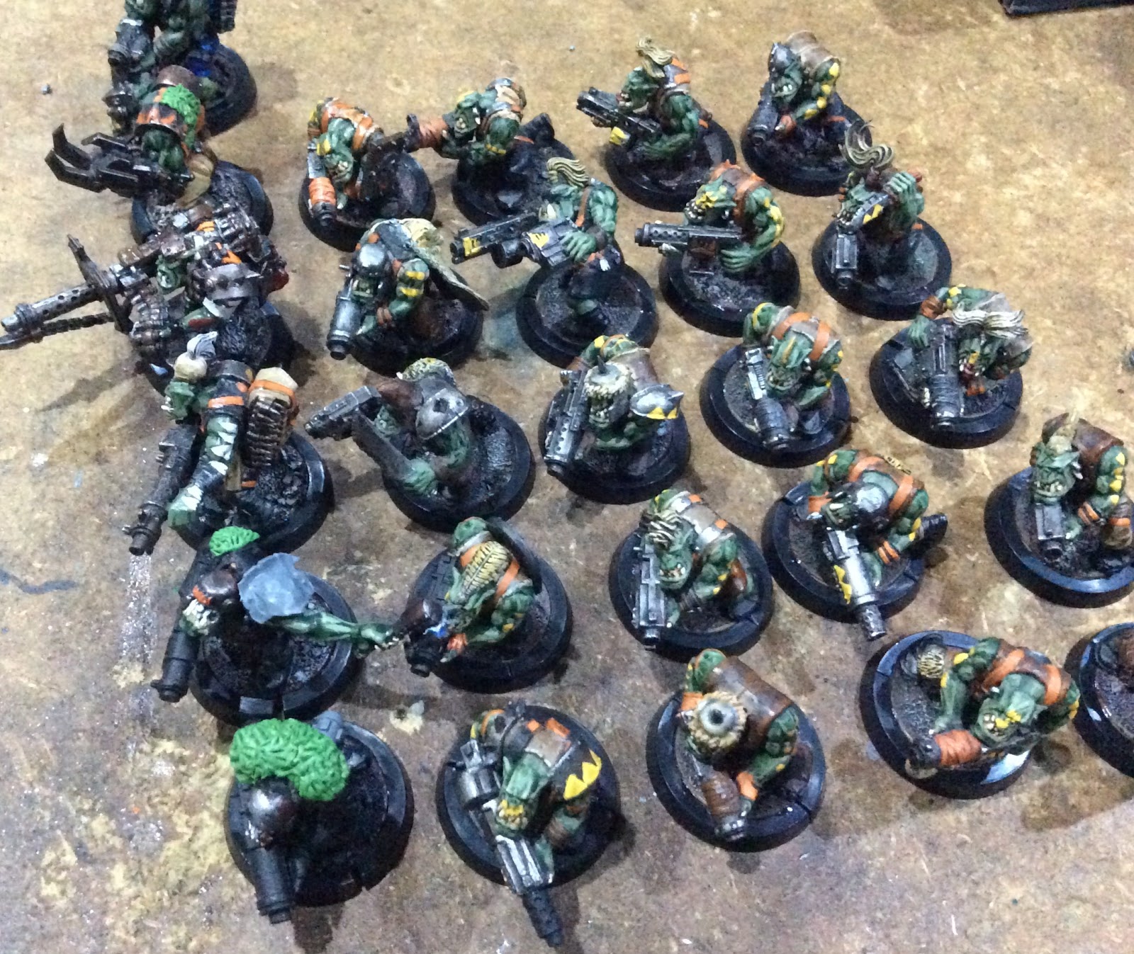 Redtoof's Mostly 40K Blog: Da Ork Project Part 5 - Da Boyz!