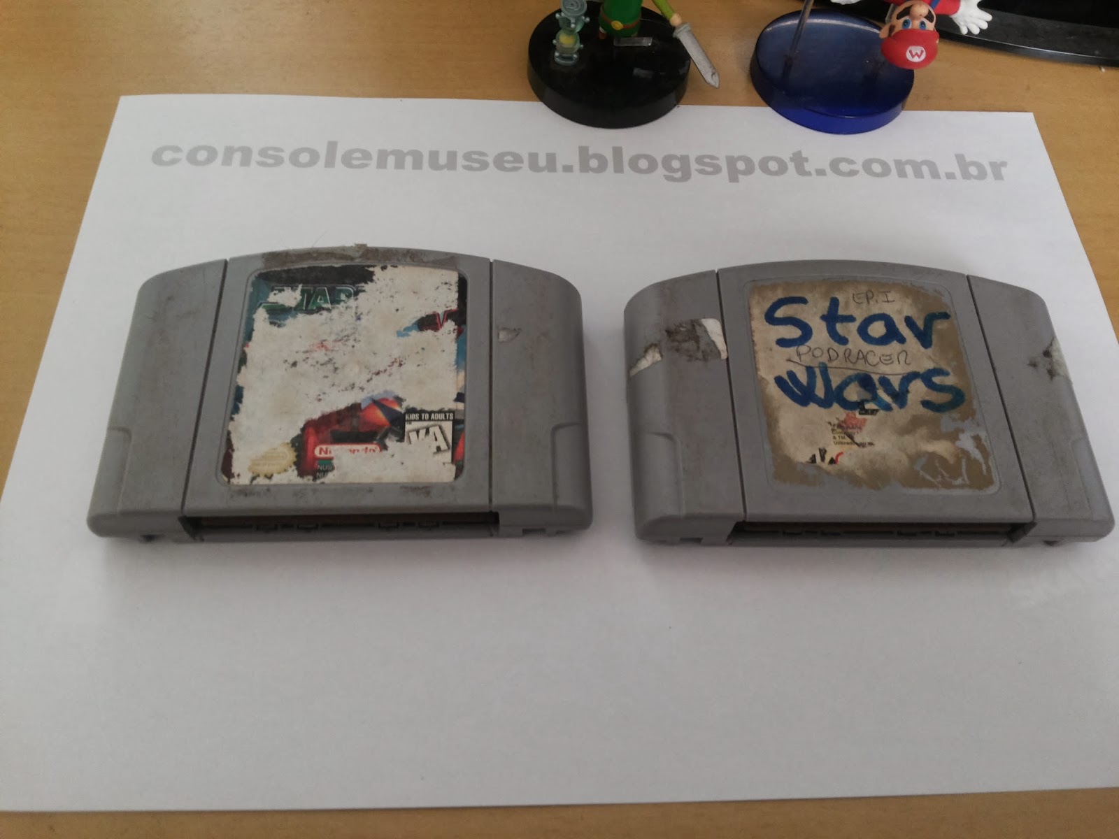 Console Museu Games E Nostalgia Restauração De Cartuchos De Nintendo