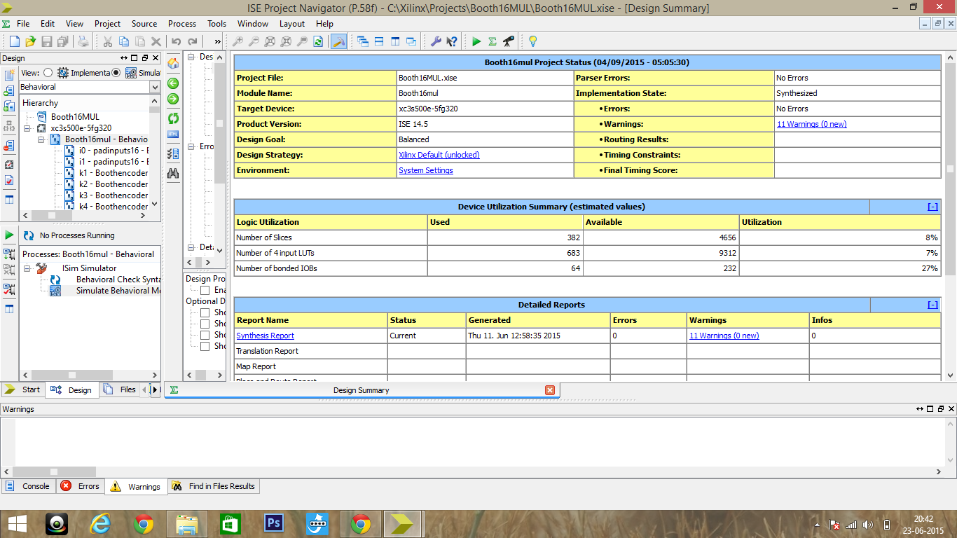 Booth Multiplier | VLSI & Embedded Projects