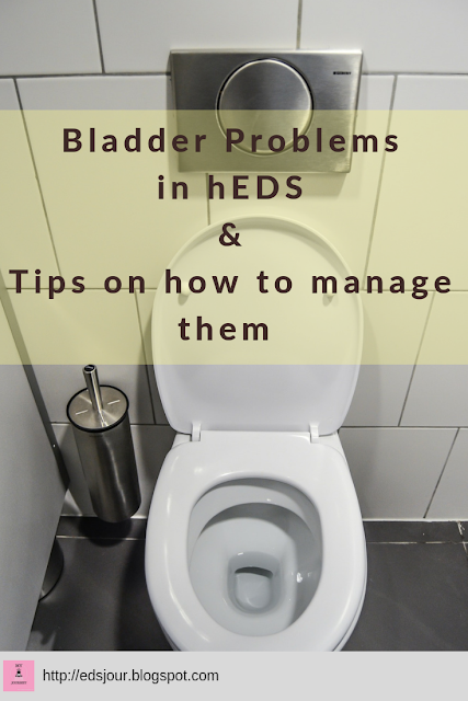 MY EDS JOURNEY: Bladder problems in hEDS and Tips how to manage them