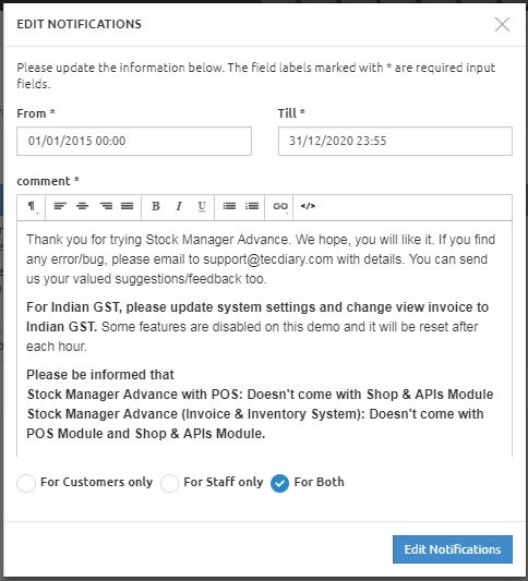 PHP Stock Management System Source Code - C#, JAVA,PHP, Programming ...