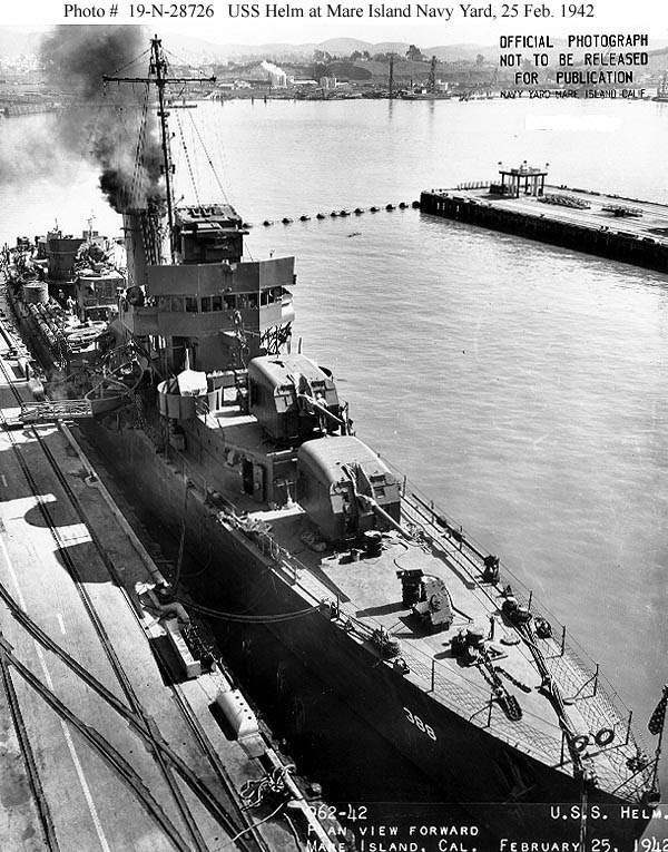 Naval Warfare: USS Helm (DD-388)