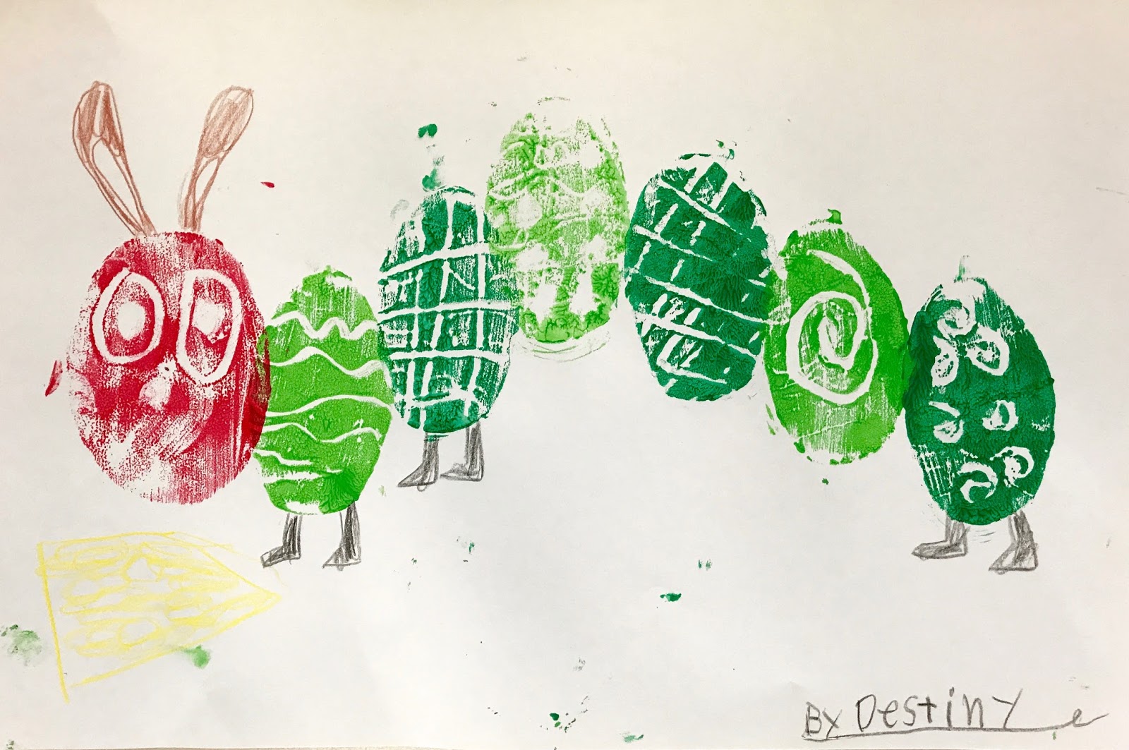 Kathy's Art Project Ideas: "The Very Hungry Caterpillar" By Eric Carle ...