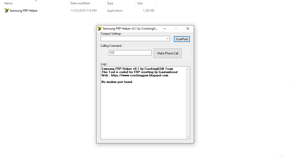 Samsung FRP Helper Tool V0.2 by CrackingGSM Team - GSMWARE