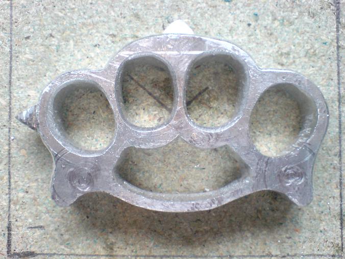 WeaponCollector's Knuckle Duster and Weapon Blog: How to make a Knuckle ...