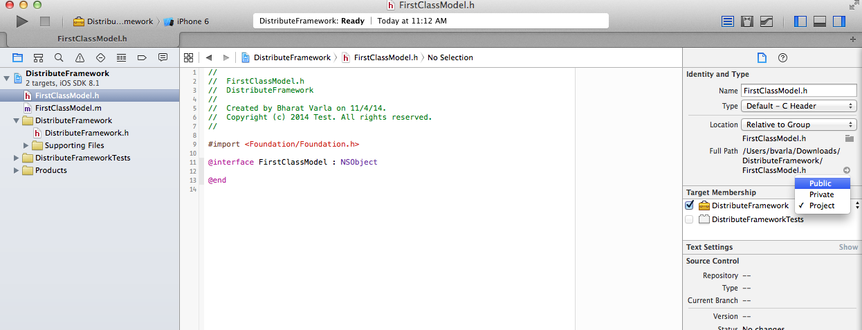 Rescueprogramming How To Create Custom Ios Cocoa Touch Framework Xcode 6
