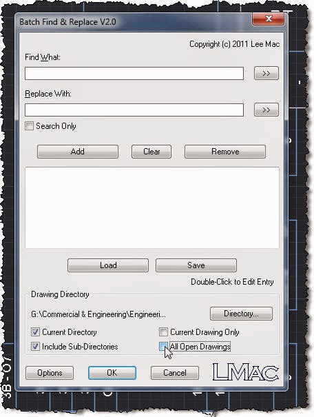Random Stuff: AutoCAD advanced search replace