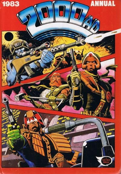 Steve Does Comics: 2000 AD's 1982 annuals for 1983.
