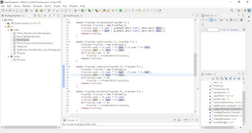 Work With Fraction In Java