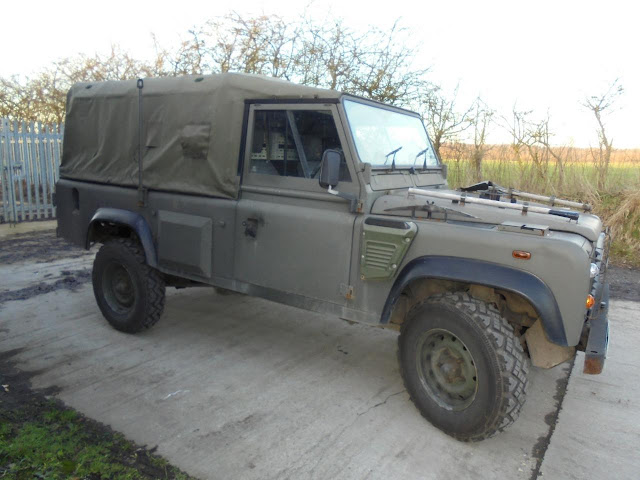 Landrover Defender: Ex British Military Army Land Rover 110 200 TDI ...