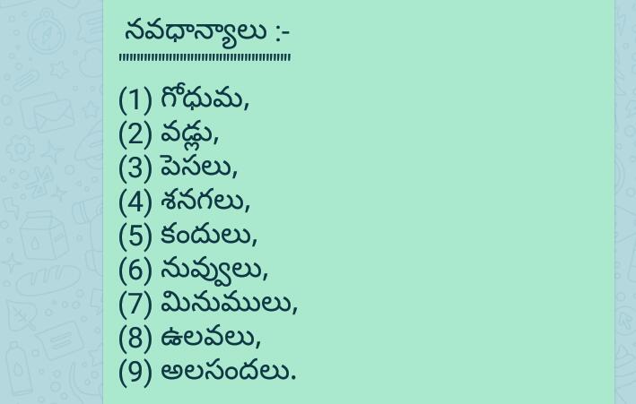 Some Telugu Words - Telugu Padhalu Telugu | AP Heritage