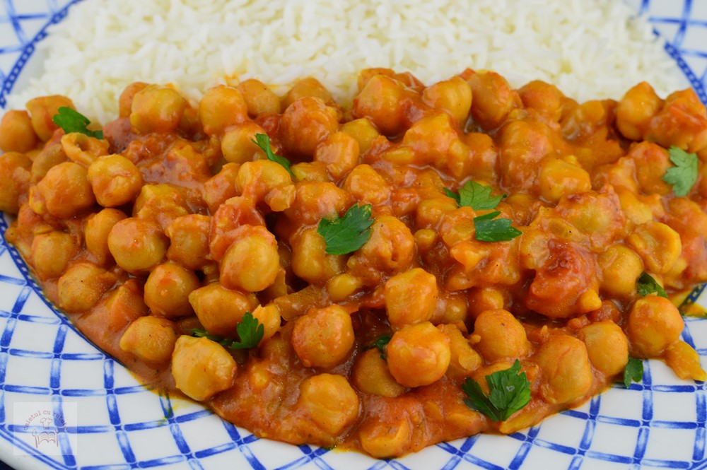 Curry de naut cu lapte de cocos - CAIETUL CU RETETE