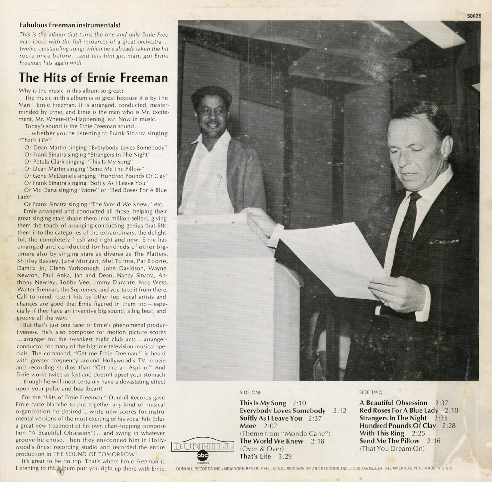 Unearthed In The Atomic Attic: Ernie Freeman Hit Maker