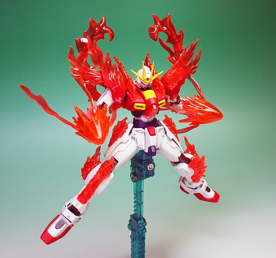 Custom Build: HGBF 1/144 Try Burning Gundam