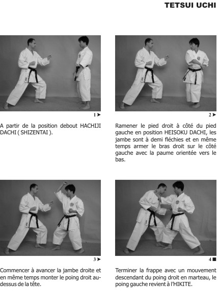 TANZANIAN KARATE: TETSUI UCHI