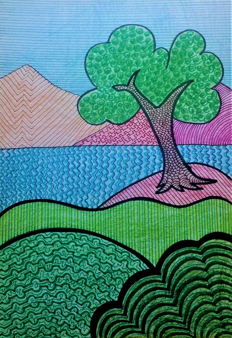 ED PLÁSTICA, VISUAL Y AUDIOVISUAL: ARTE CON LÍNEAS