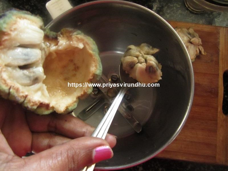 Priya's Virundhu: Custard Apple Juice/Sitaphal Juice/Seetha Pazham ...