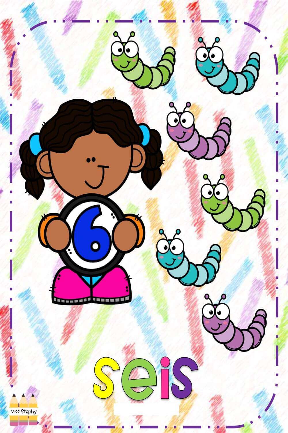 Tarjetas de Conteo del 1 al 10 | Mundo de Rukkia