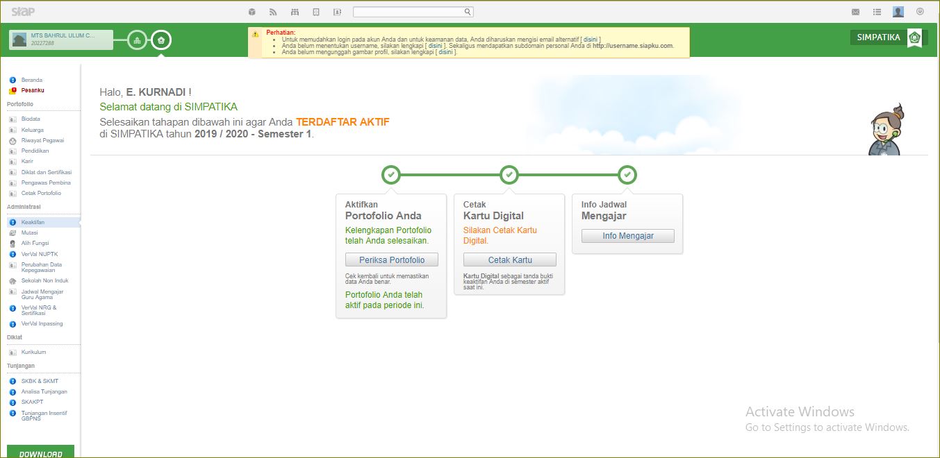 TATA CARA LOGIN PTK DI SIMPATIKA - seputar sekolah