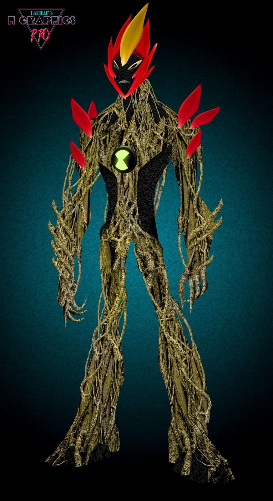 Swamp Fire Ben 10 Alien Force