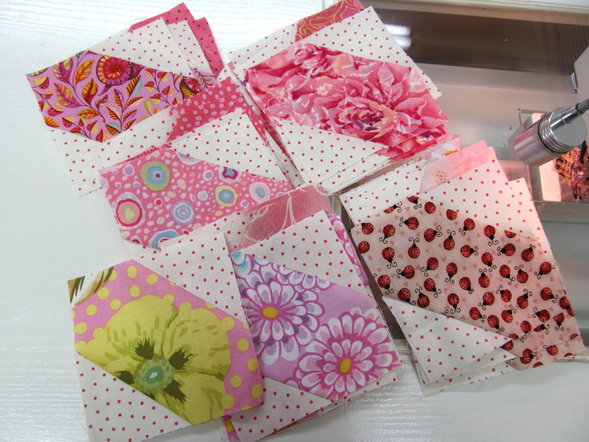 Exuberant Color : Pink sewing...........