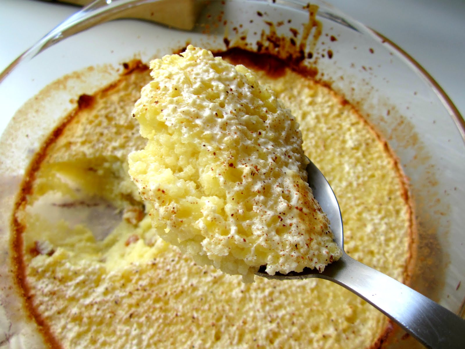 Desperate Dessert: Baked Couscous Pudding