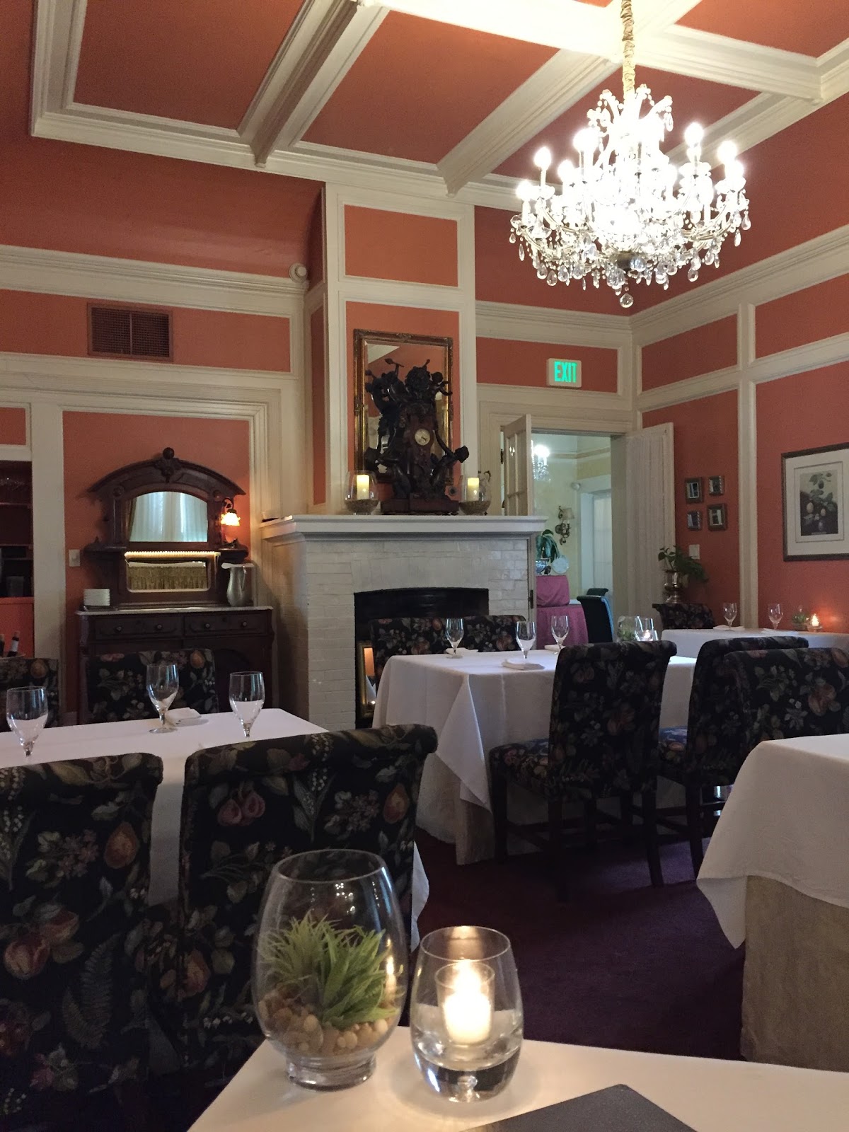 フード＆ワインの日々: ソノマ グルメ：ミシュラン1つ星 Madrona Manor Restaurant（マドローナ マナー レストラン）