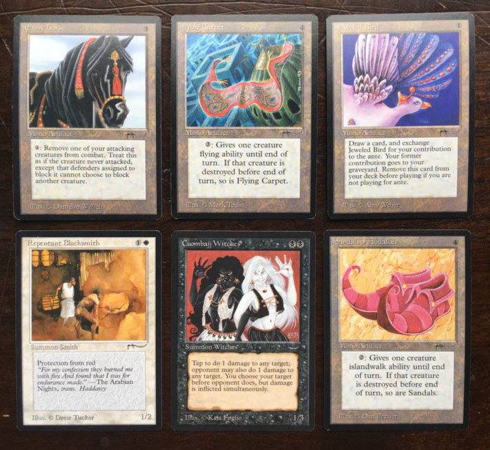 Magic the Gathering Adventures: Collecting Arabian Nights and Antiquities