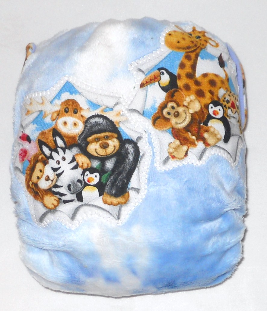 Flattery: Day 19 - Nappy a Day - Animal Softies