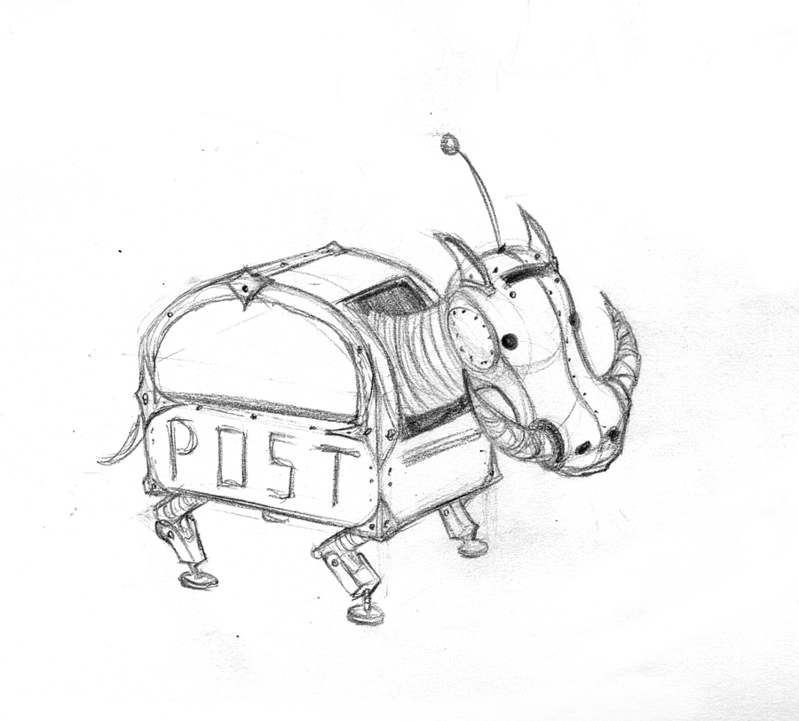 BonusCamel: Epic Robot Mailbox - Bonus Warthog...