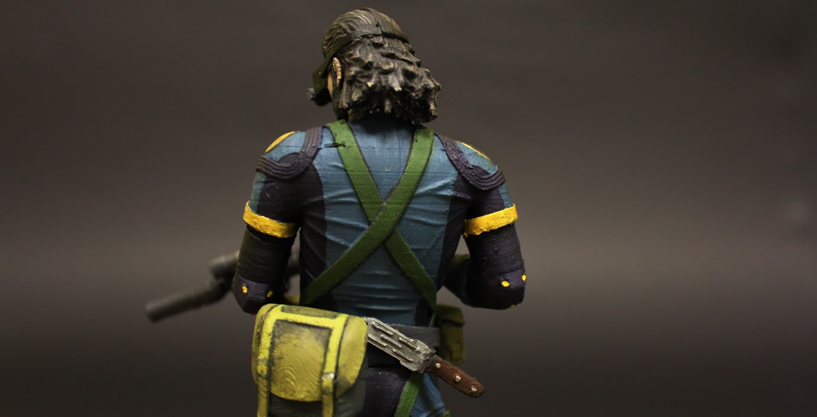 Metal Gear - Big Boss 3D Model | Static | 3D Printing Designs