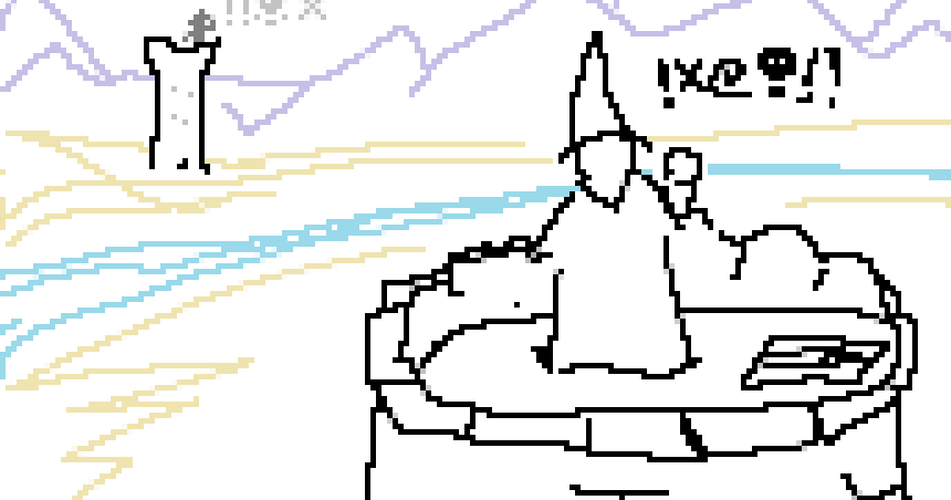 The Acorn Afloat: Why are these two wizards arguing?