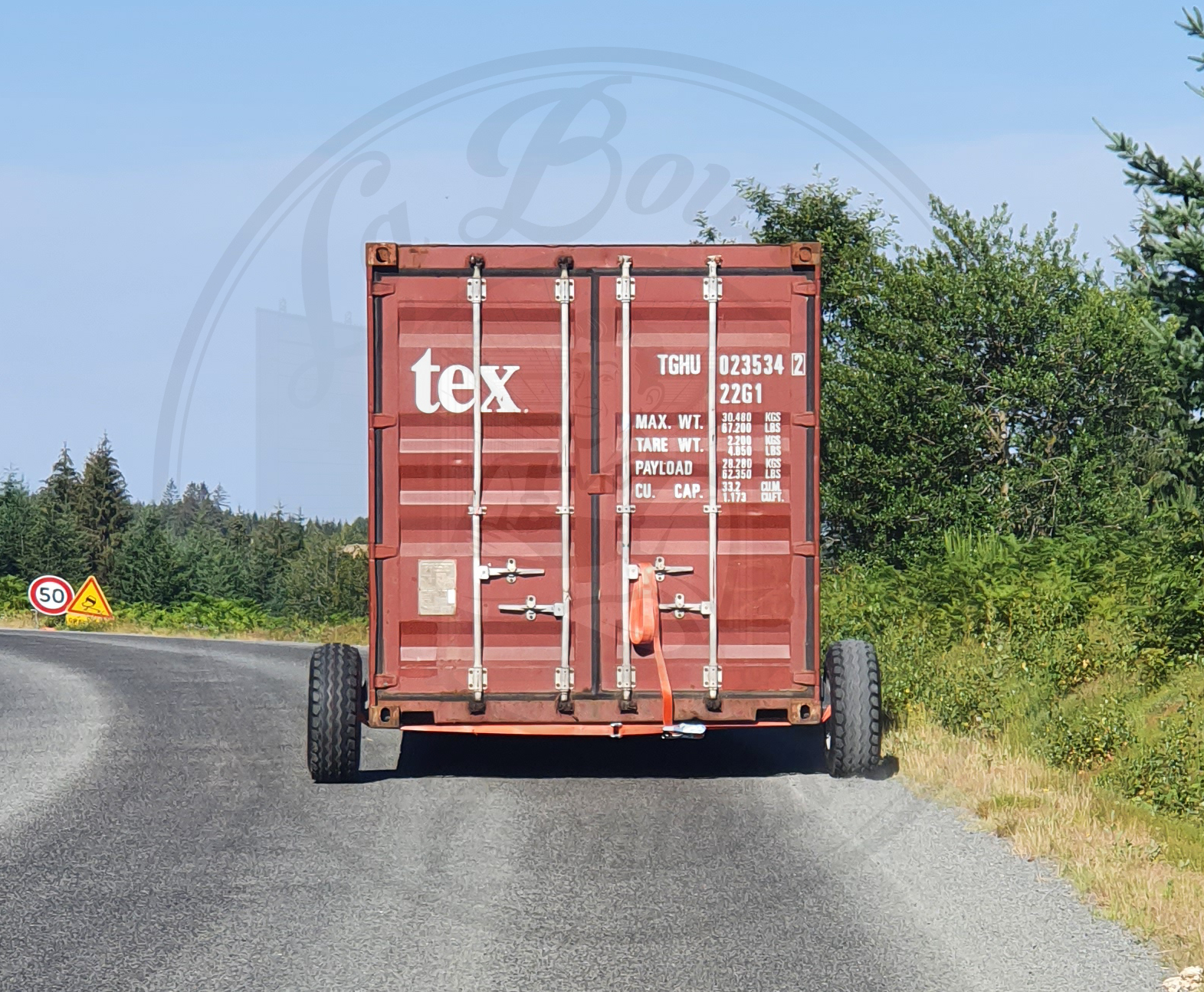 Kit Roues Container Maritime 20 & 40ft Shipping Container Wheels Kit